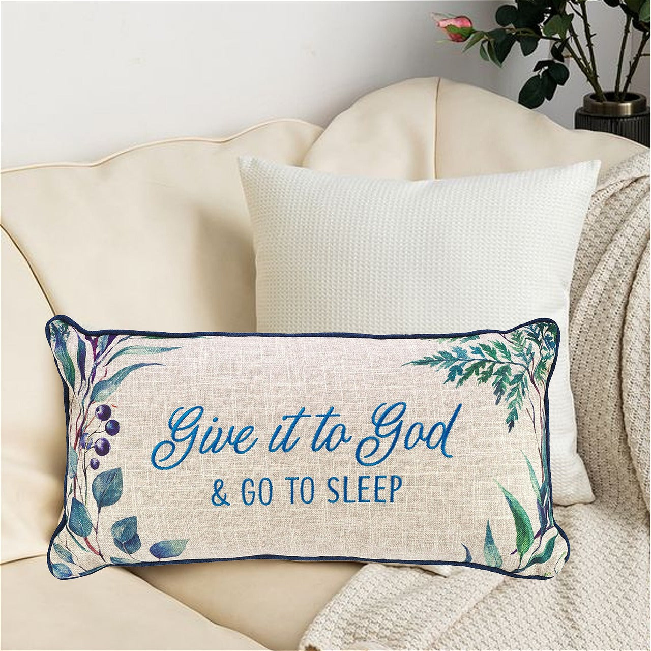 Shop Stylish Bible Verse Pillows Online | Christian Pillows with Bible ...
